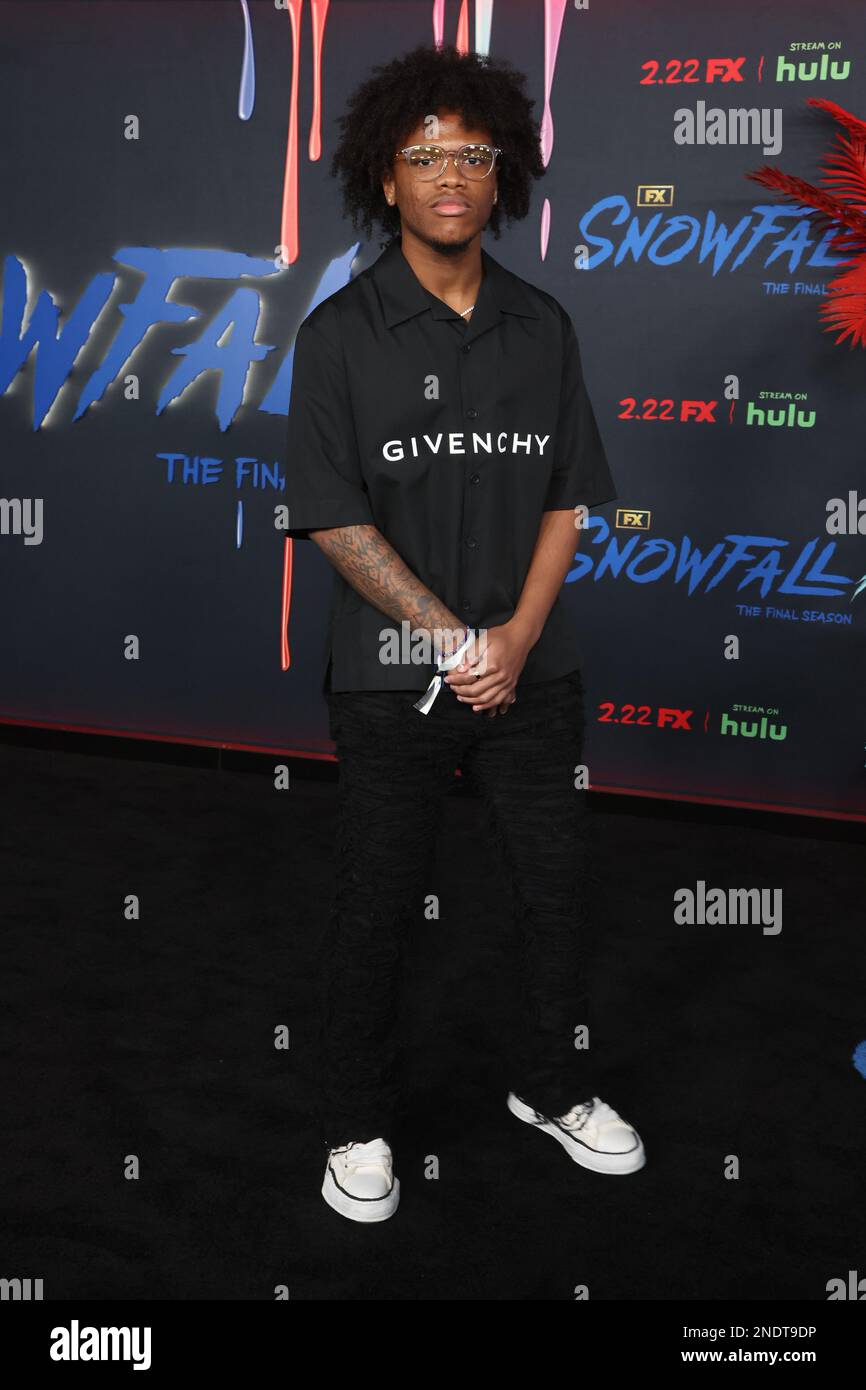 Los Angeles, Ca. 15th Feb, 2023. Kamron Alexander at the Red Carpet ...
