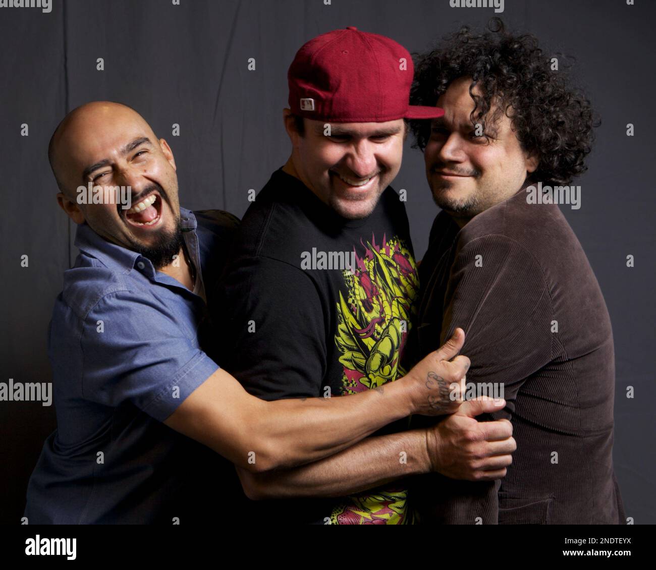 In this April 14, 2010 photo, members of the Grammy-award winning Latin ...