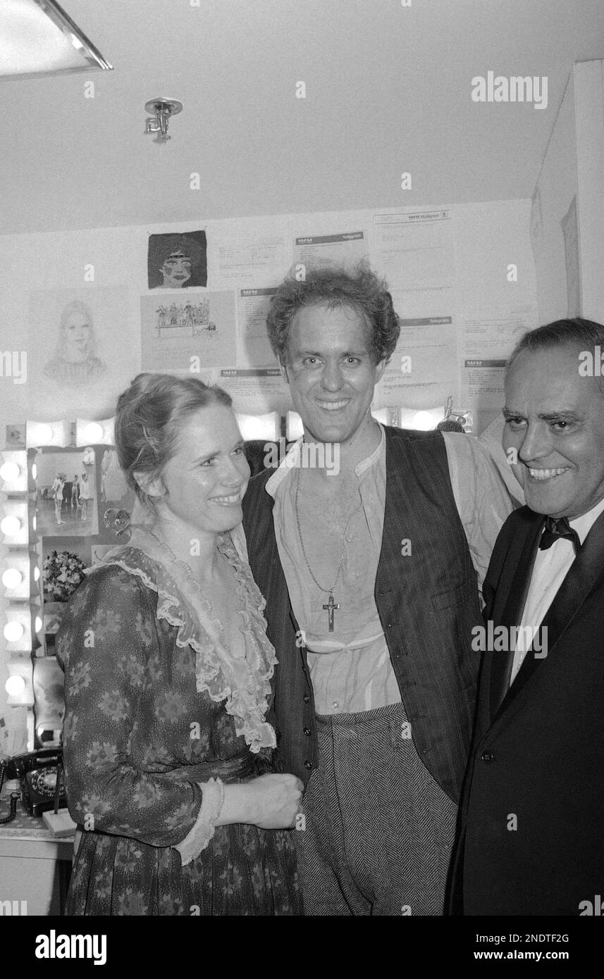 Actress Liv Ullmann and director Jose Quintero are joined in her ...