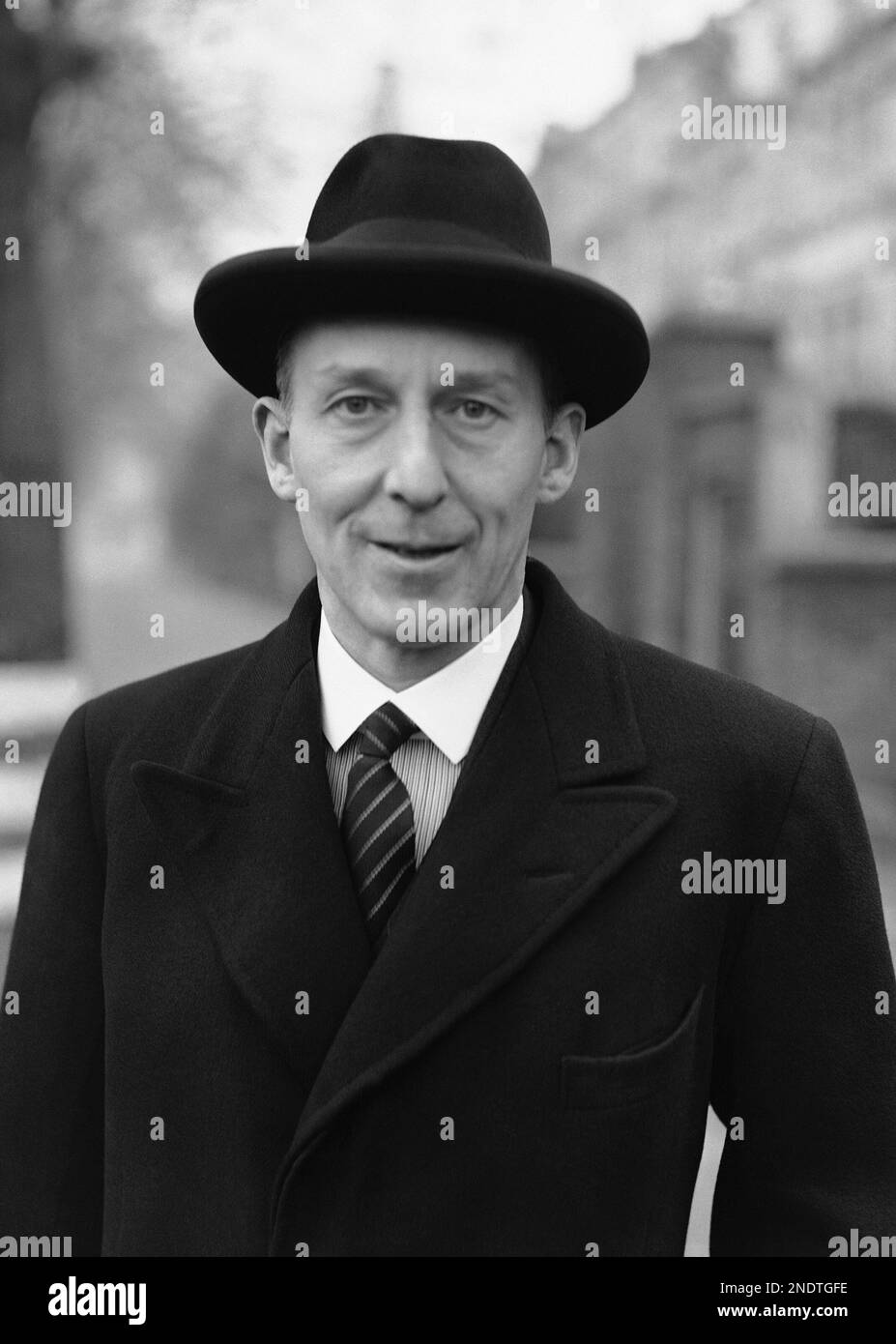 The New Minister of Health, Henry Willink, in London on Nov. 12, 1943 ...