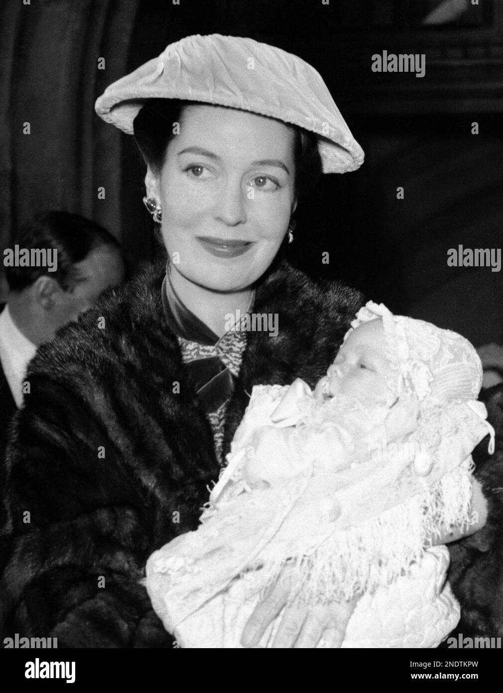 The baby son of John Profumo, parliamentary secretary, Ministry of ...