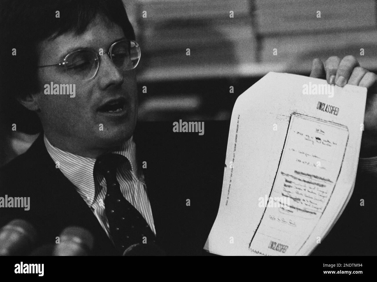 Tom Blanton, the deputy director of a non-government organization ...