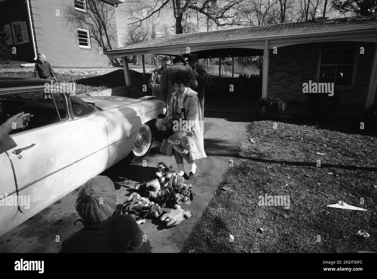 Recording star Brenda Lee retrieves some of her 50 stuffed animals from ...