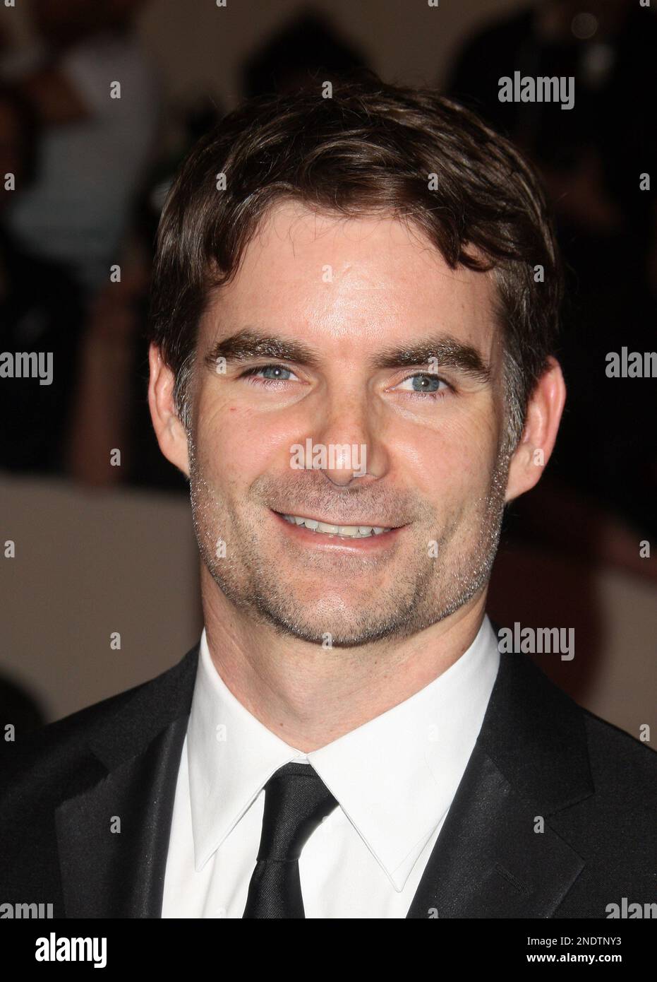 Jeff Gordon arrives to the Metropolitan Museum of Art Costume Institute ...