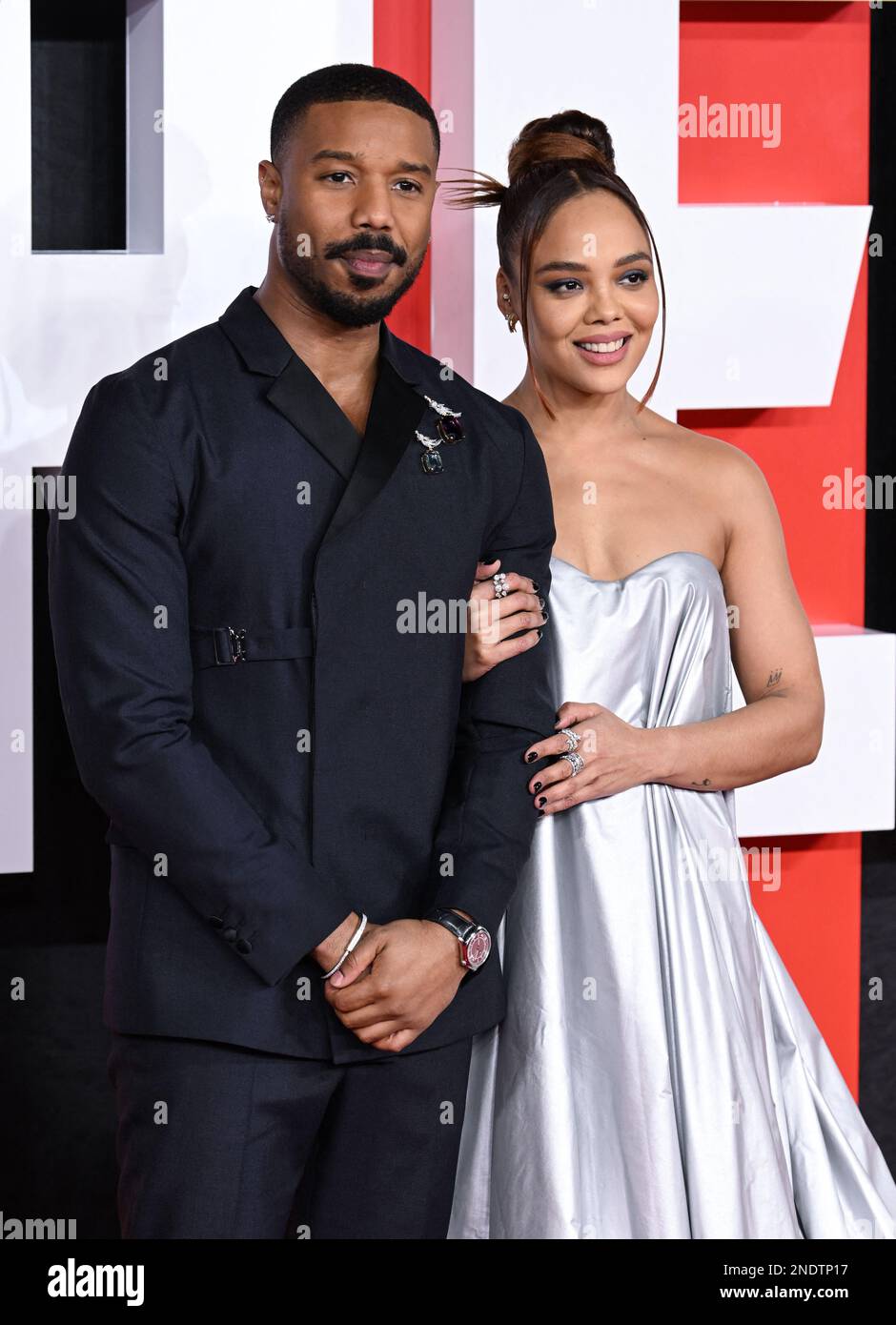 Tessa thompson michael b jordan 2023 hi-res stock photography and ...