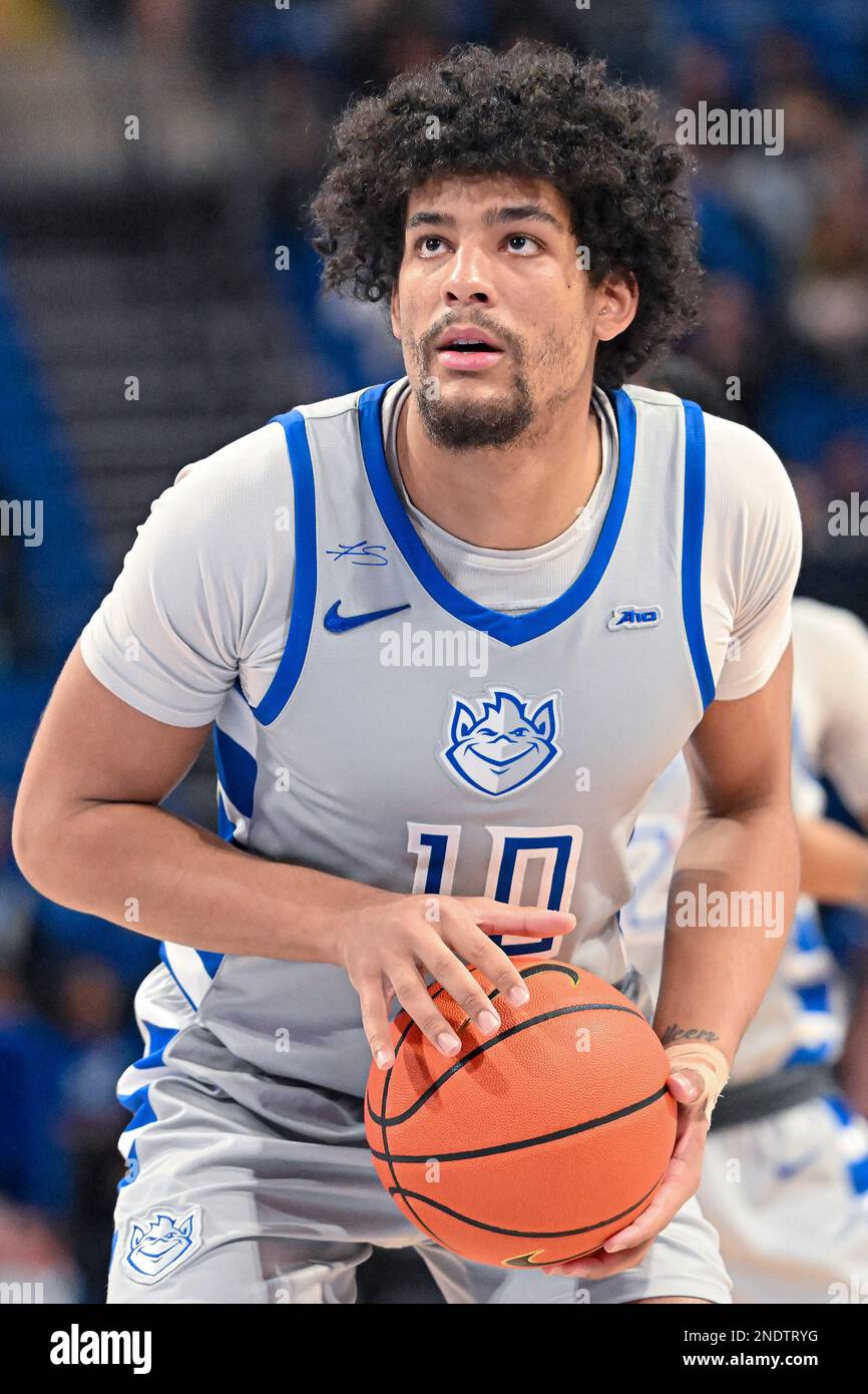 FEBRUARY 15, 2023: Saint Louis Billikens forward Jake Forrester (10 ...