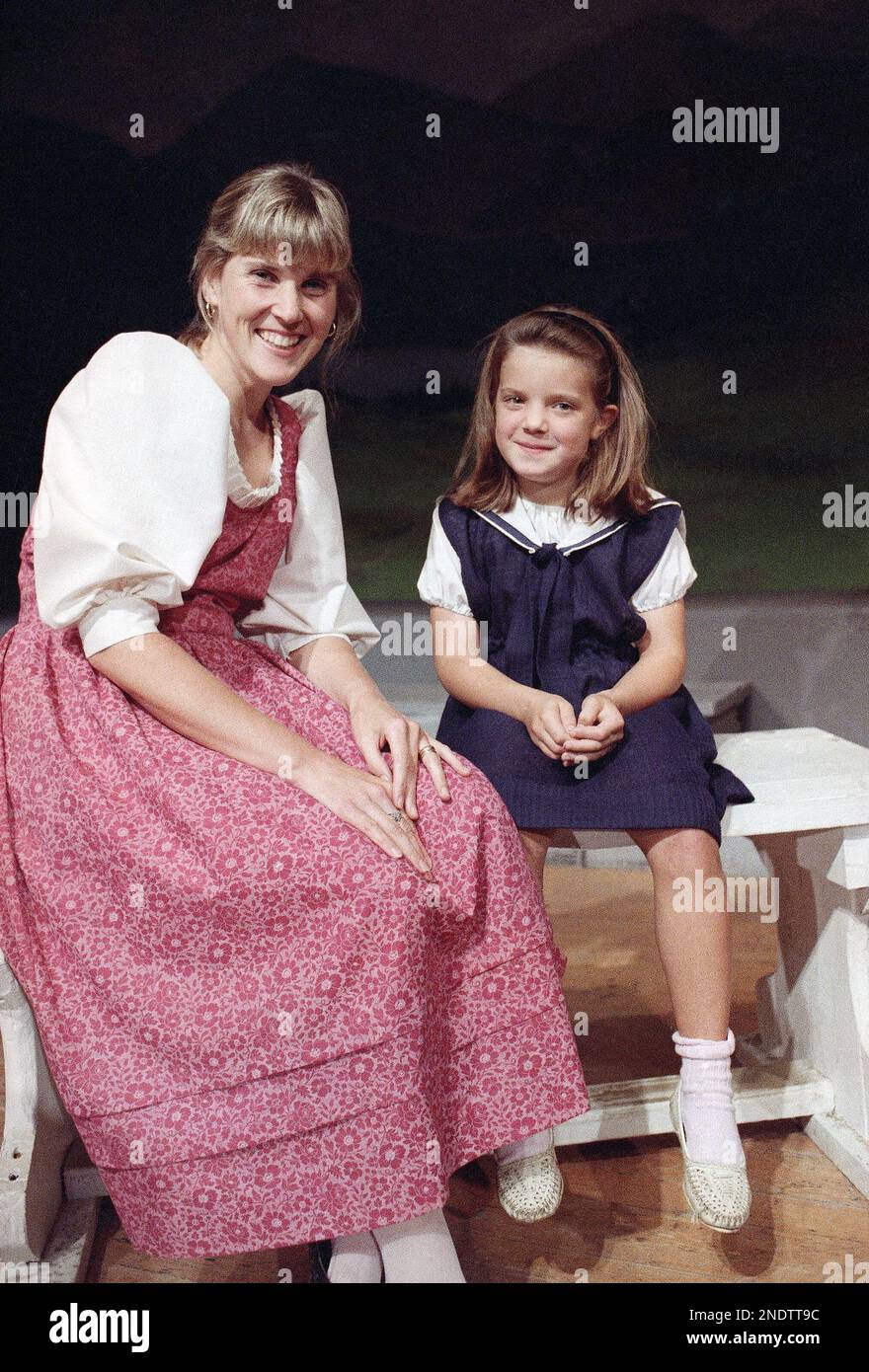 Elizabeth Von Trapp, left, will play the role of her grandmother, Maria ...