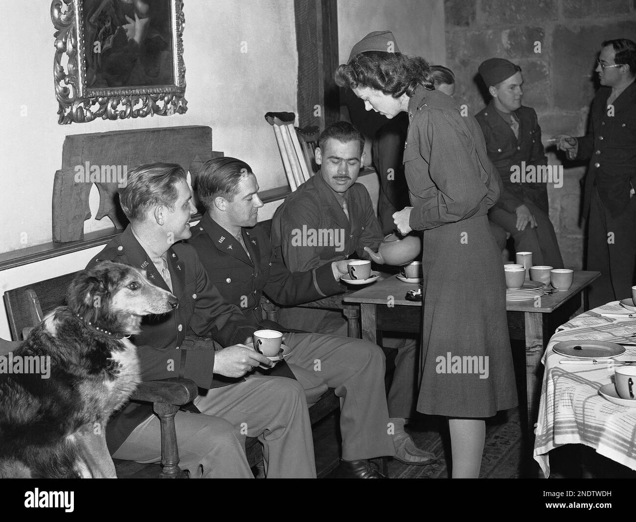 A treat for repatriated U.S. prisoners-of-war was provided by the ...