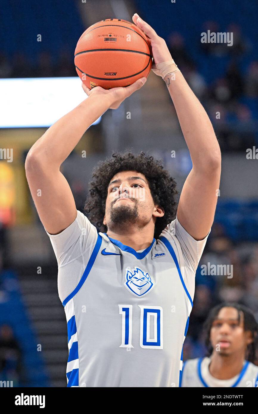 FEBRUARY 15, 2023: Saint Louis Billikens forward Jake Forrester (10 ...