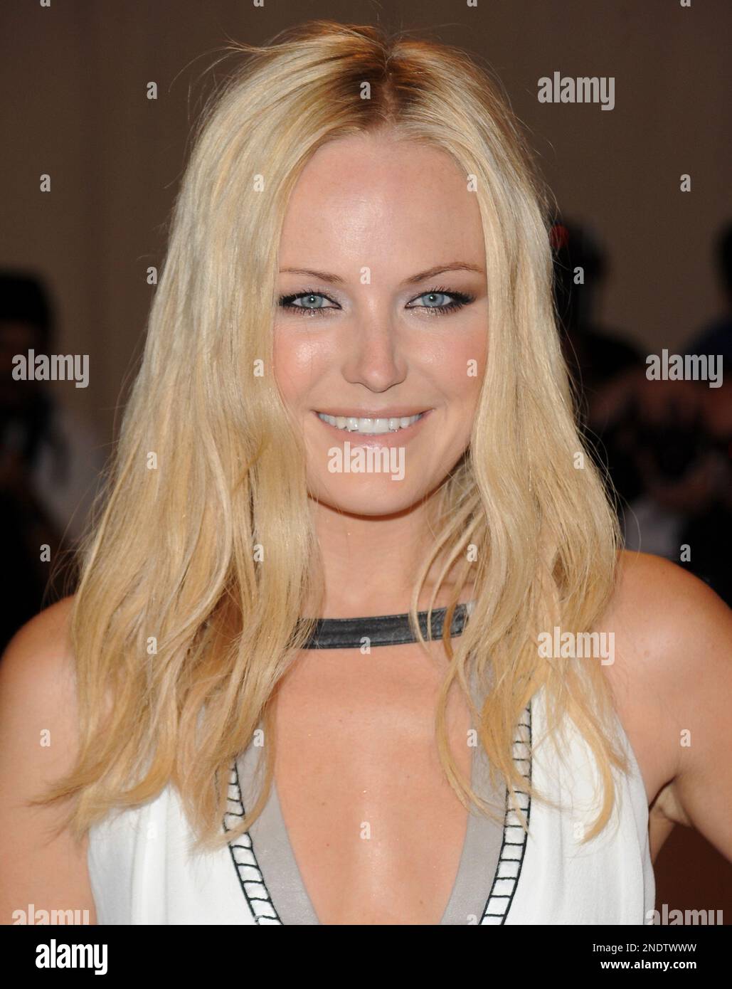 Actress Malin Akerman arrives at the Metropolitan Museum of Art Costume ...