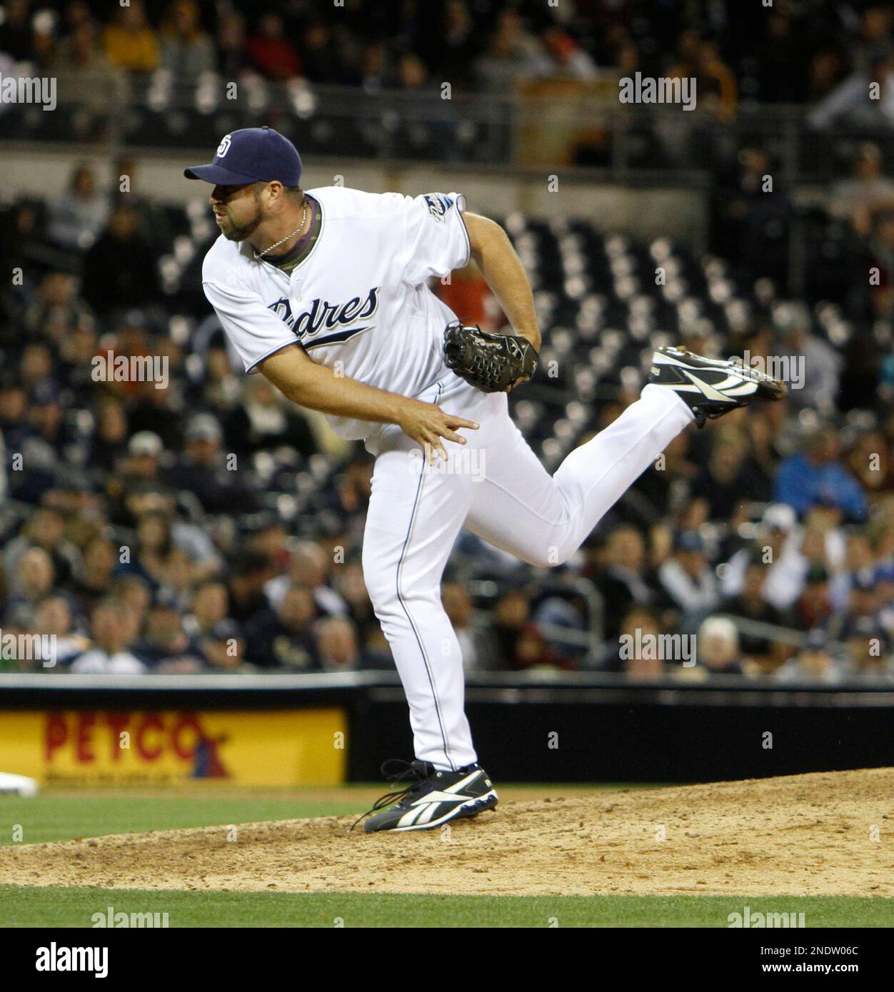 San Diego Padres' Heath Bell in a baseball game Thursday April 29, 2010 ...