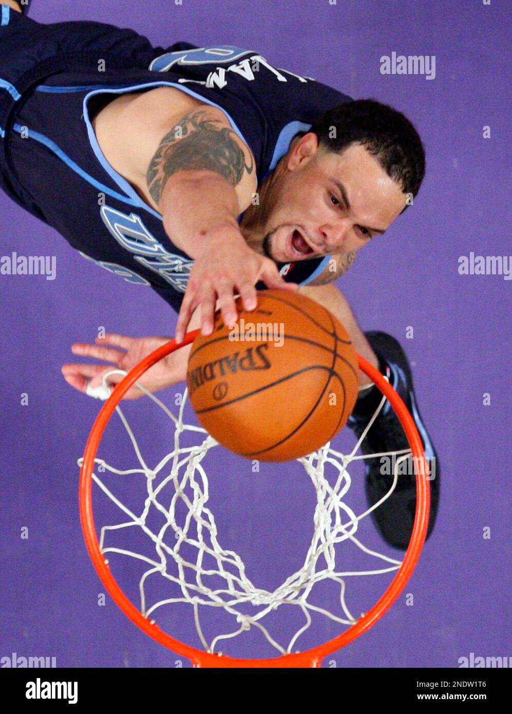 Utah Jazz guard Deron Williams puts up a shot during the second half of ...