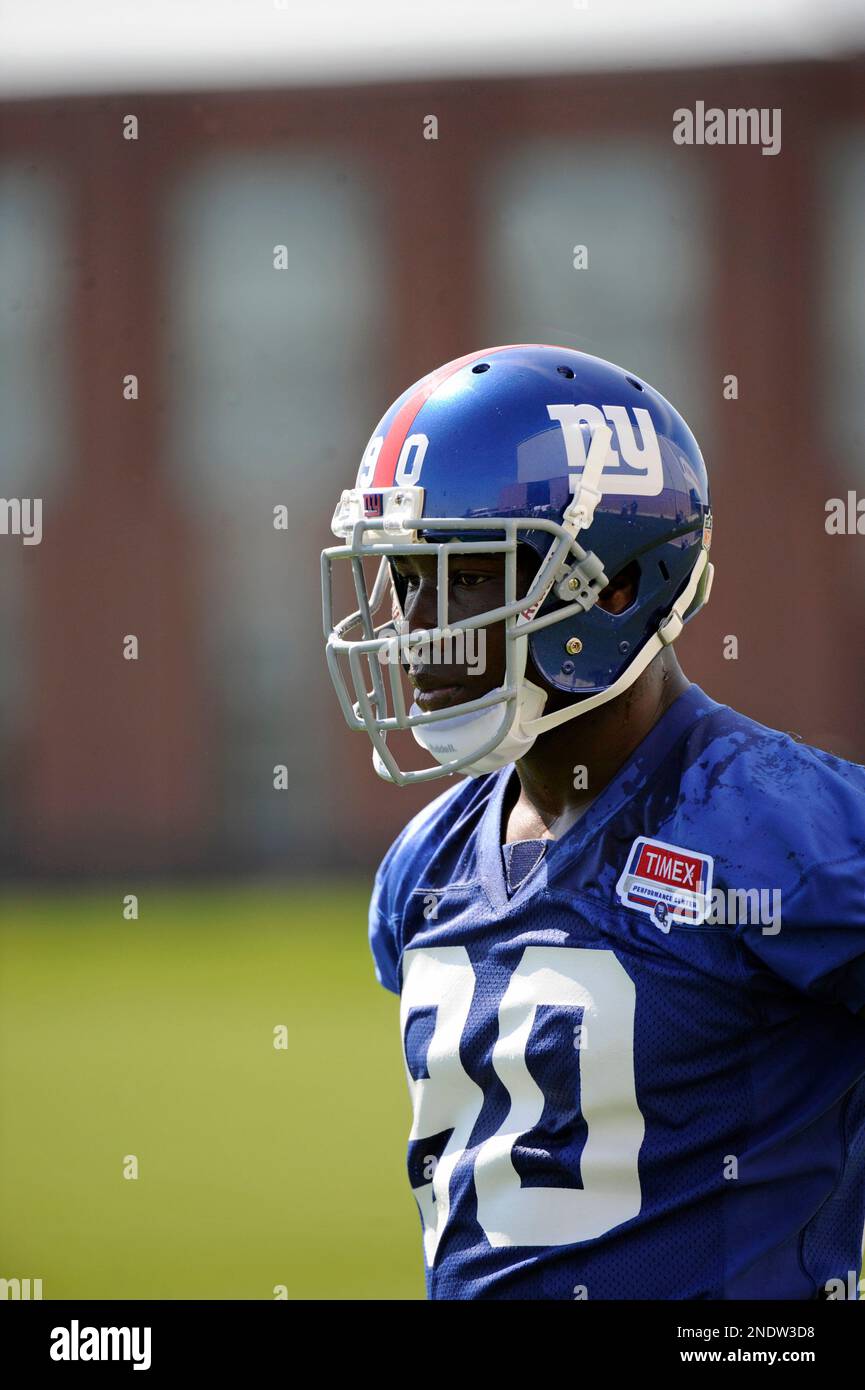 New York Giants' Jason Pierre-Paul looks on at rookie NFL football ...
