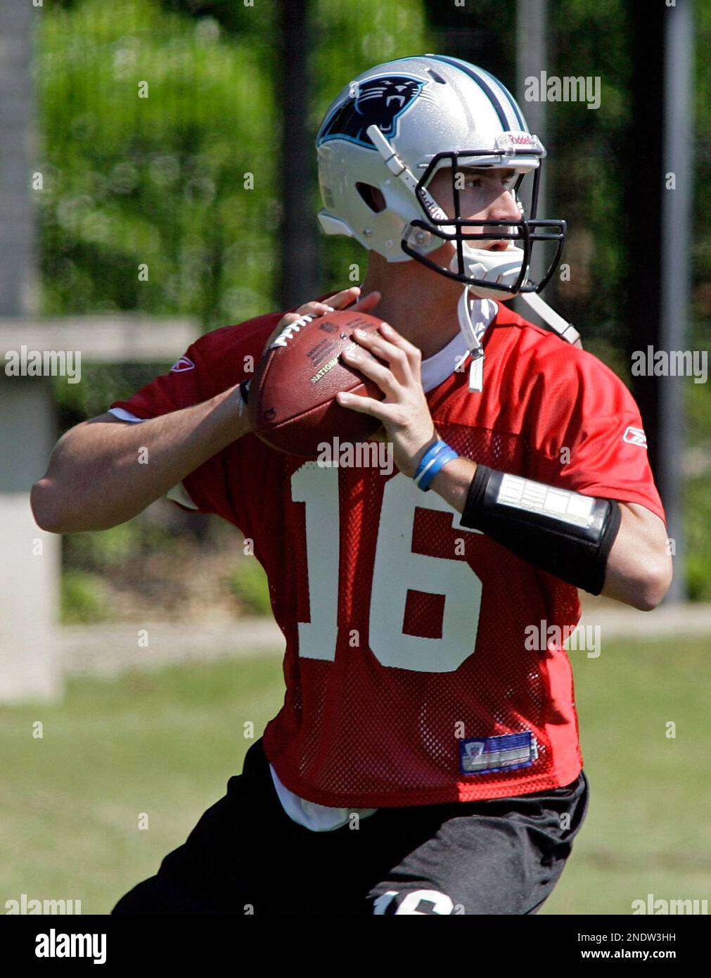 Carolina Panthers' draft pick, quarterback Tony Pike, from Cincinnati ...