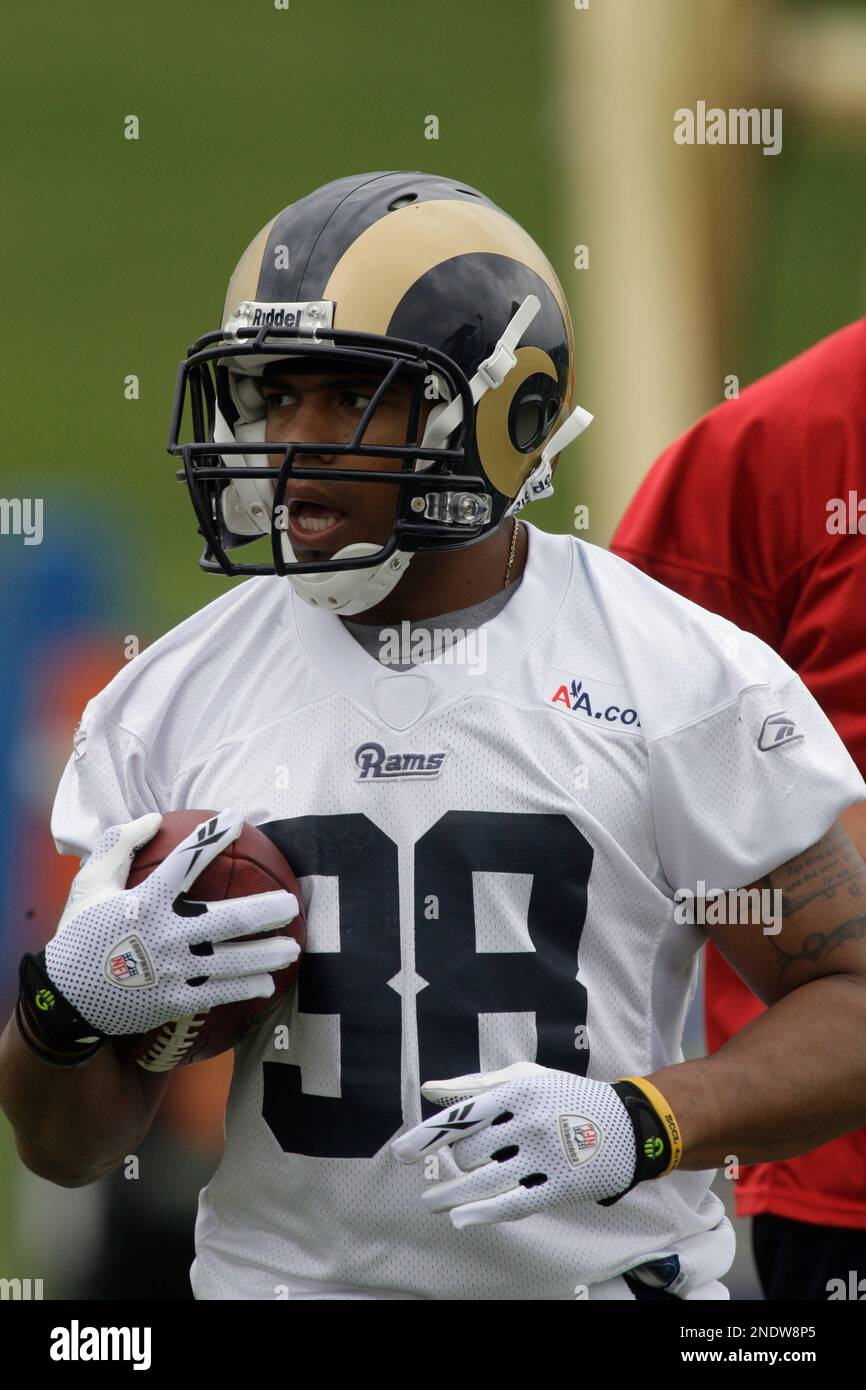 St. Louis Rams running back Keith Toston is seen during rookie football ...