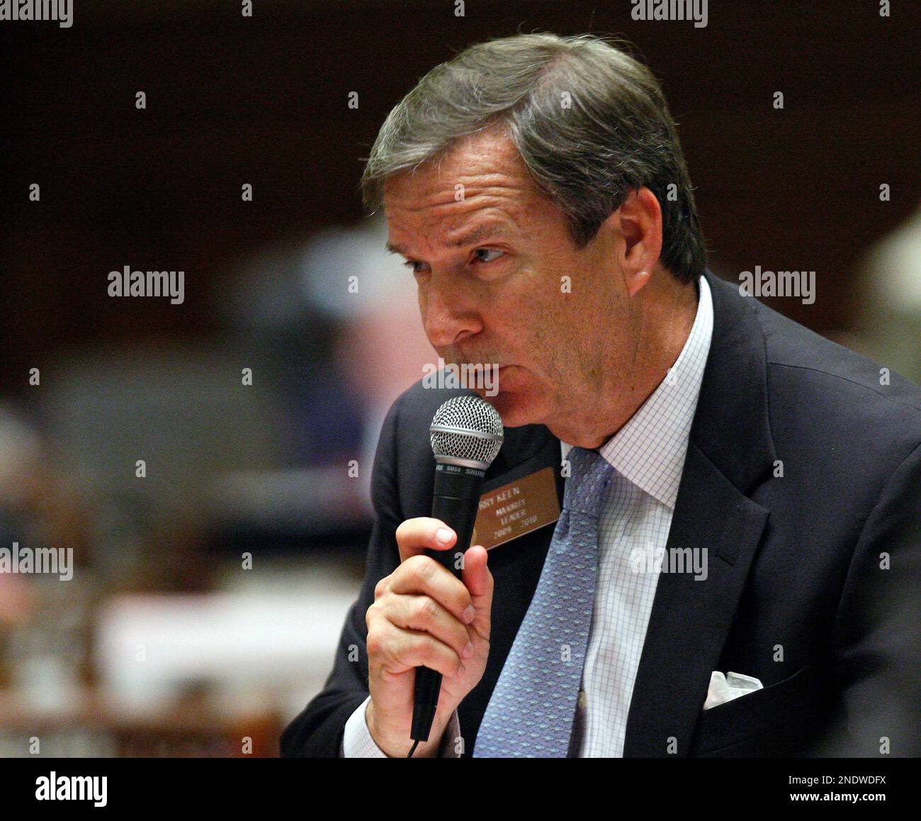 Rep. Jerry Keen (R- St. Simons) speaks from the floor of the House on ...