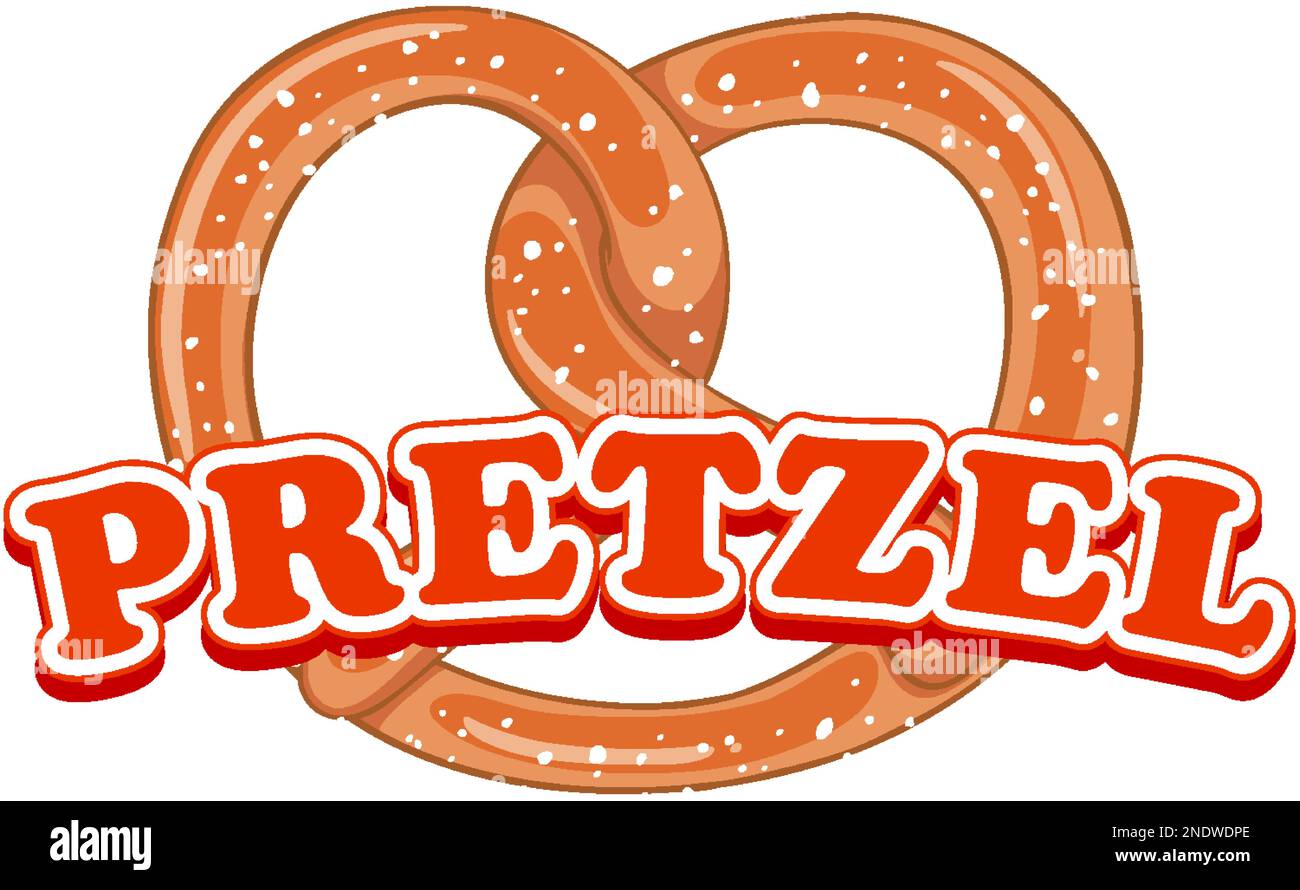 Alphabet pretzel words pretzel snack hi-res stock photography and ...