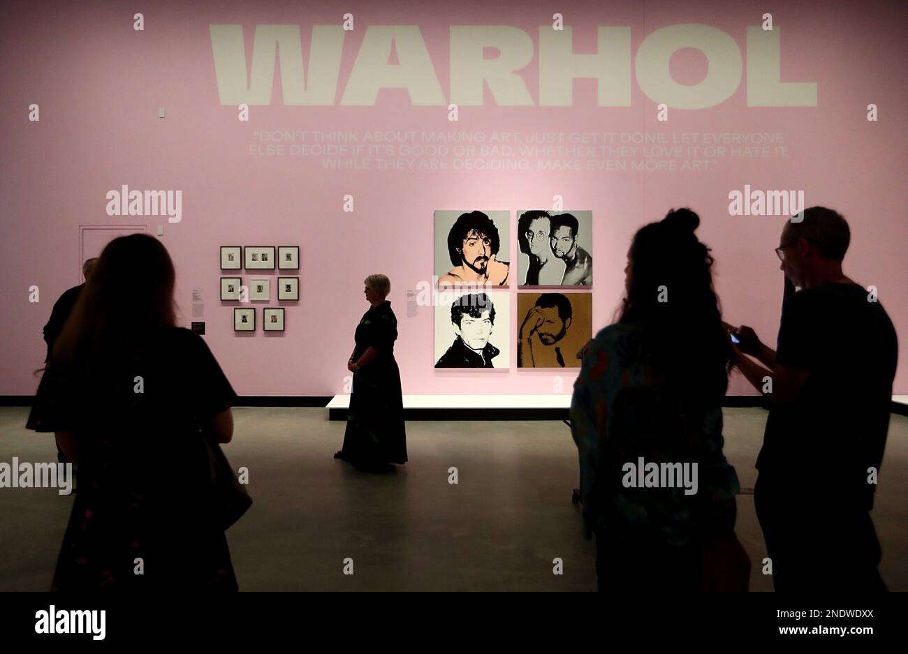 A general view during the world premiere exhibition, Pop Masters: Art ...