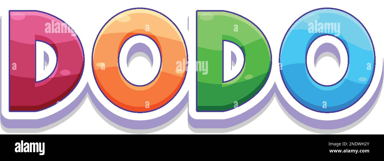 Colourful wording Stock Vector Images - Alamy