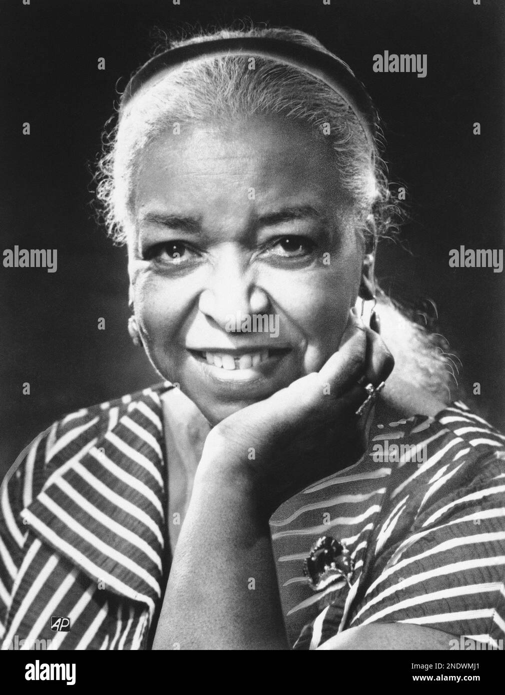 Ethel Waters shown August 16, 1972, whose first singing jobs were ...