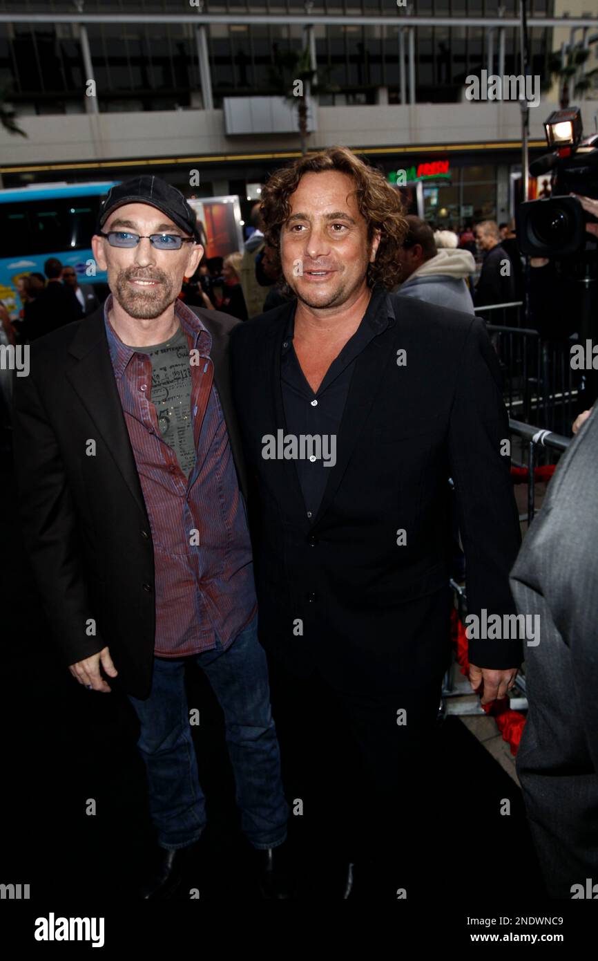 Cast member Jackie Earle Haley, left, and director Samuel Bayer pose ...