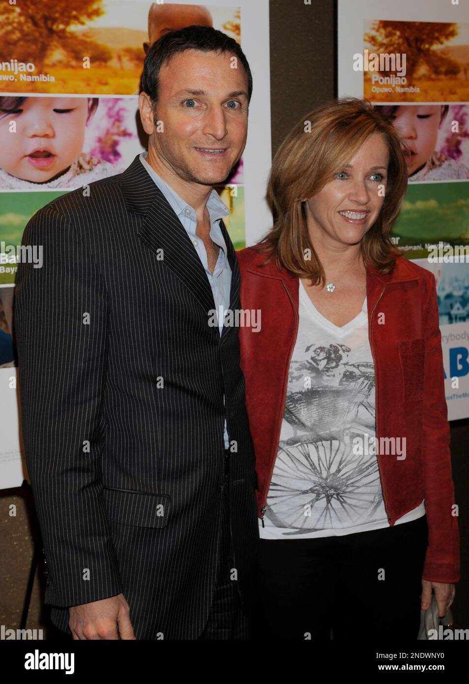 Television producer Michael Gelman, right, and his wife, Laurie Hibberd ...