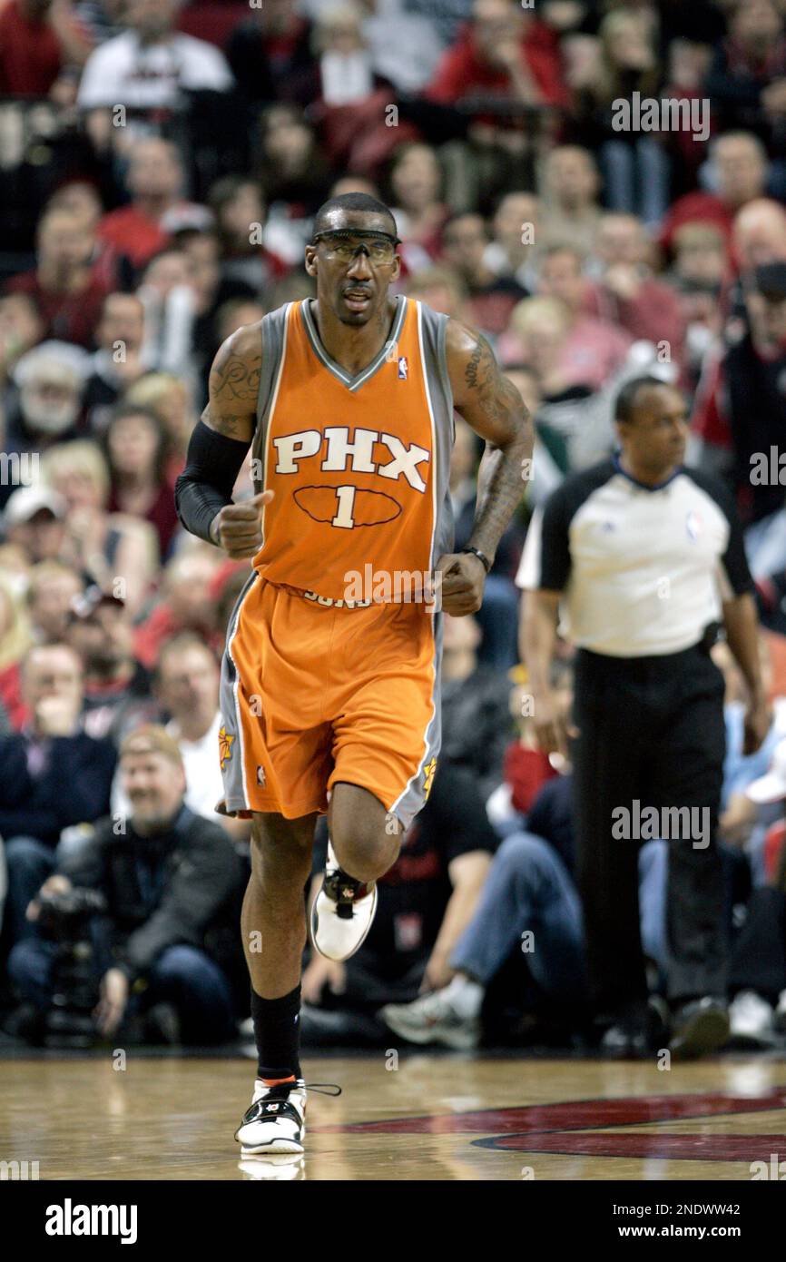 Phoenix Suns forward Amar'e Stoudemire is shown during the first half ...