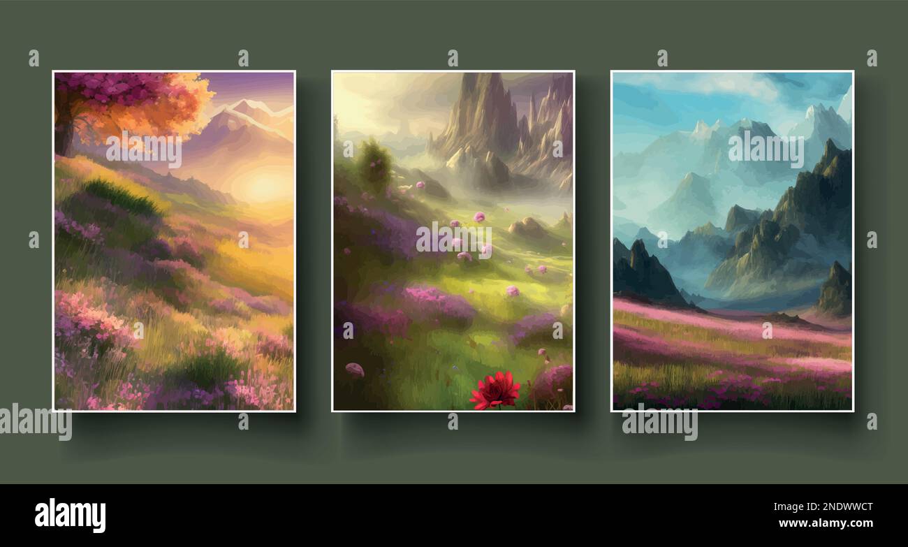 Daisy meadows Stock Vector Images - Alamy