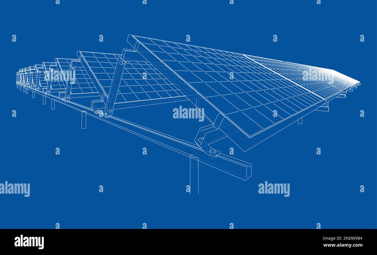 Solar Panel Concept. Vector Stock Vector Image & Art - Alamy