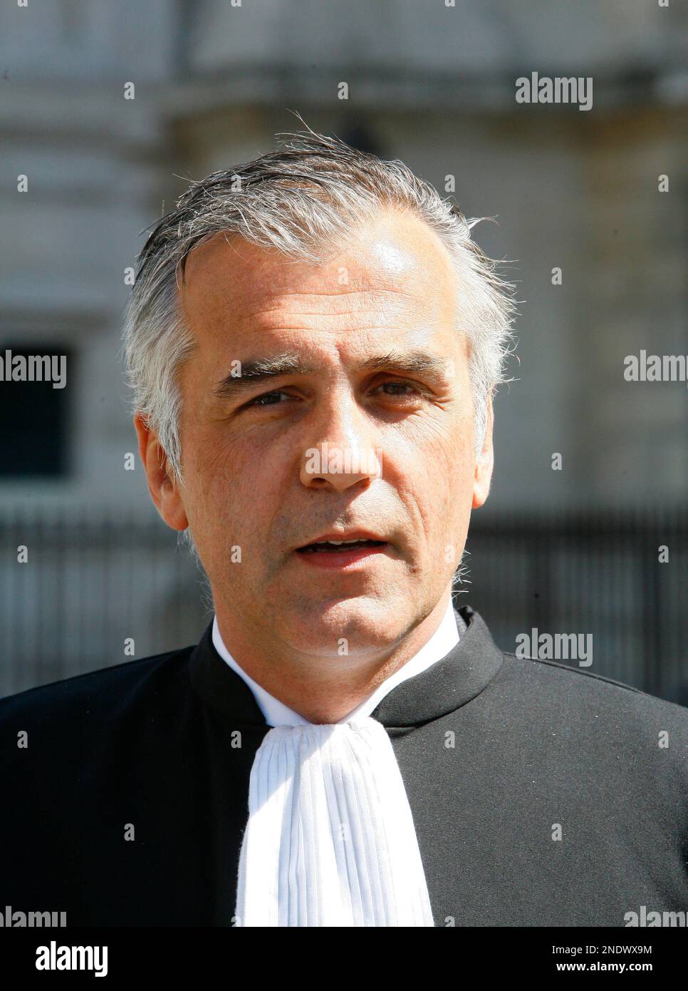 Yves Leberquier, lawyer of former Panamanian dictator Manuel Noriega ...