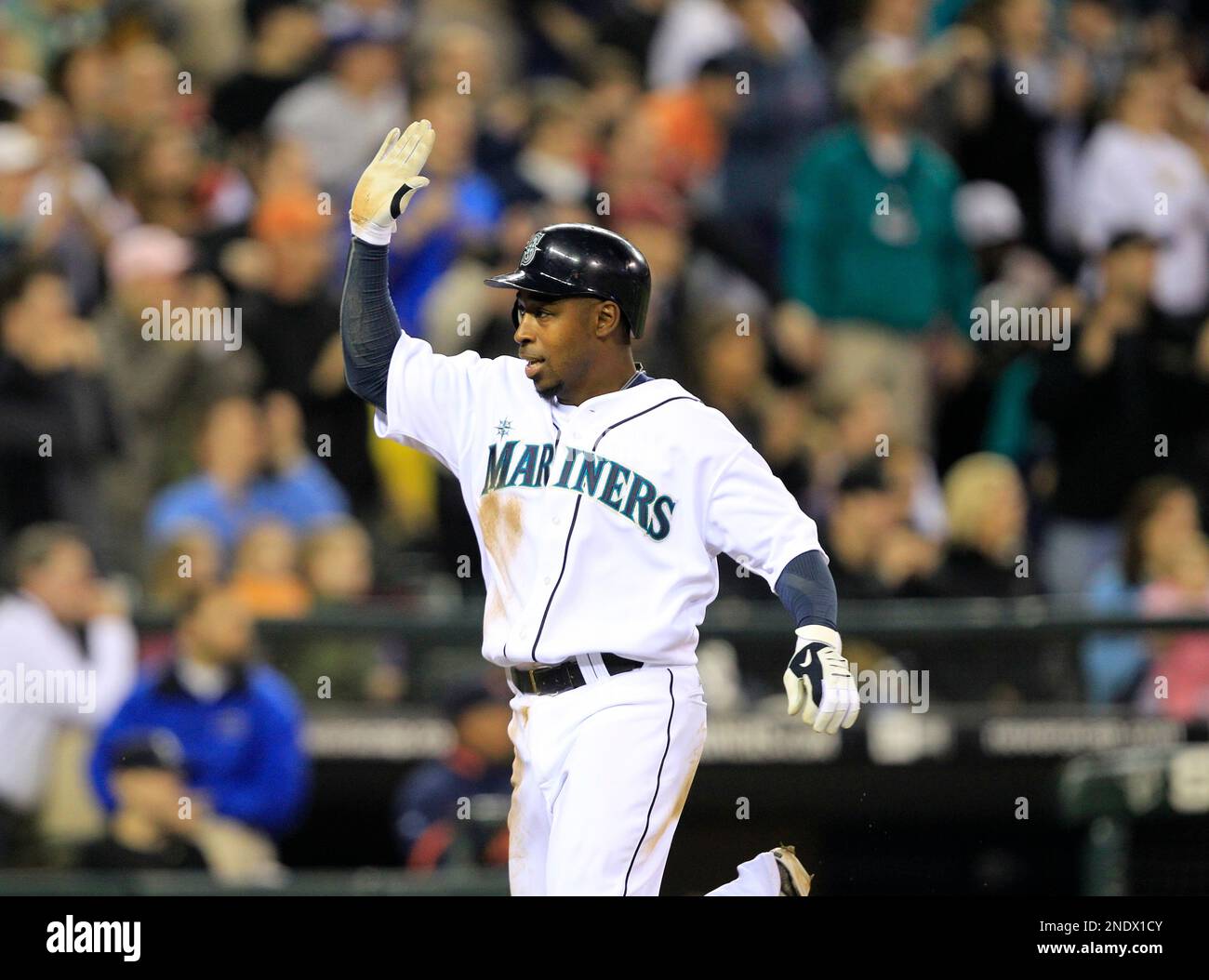 Seattle Mariners' Chone Figgins in action in a baseball game Friday ...
