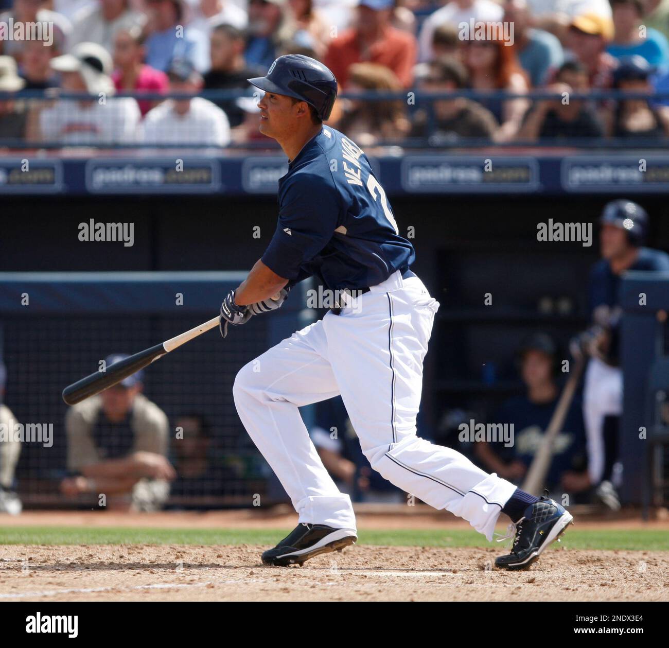 San Diego Padres' Will Venable at a spring training baseball game ...