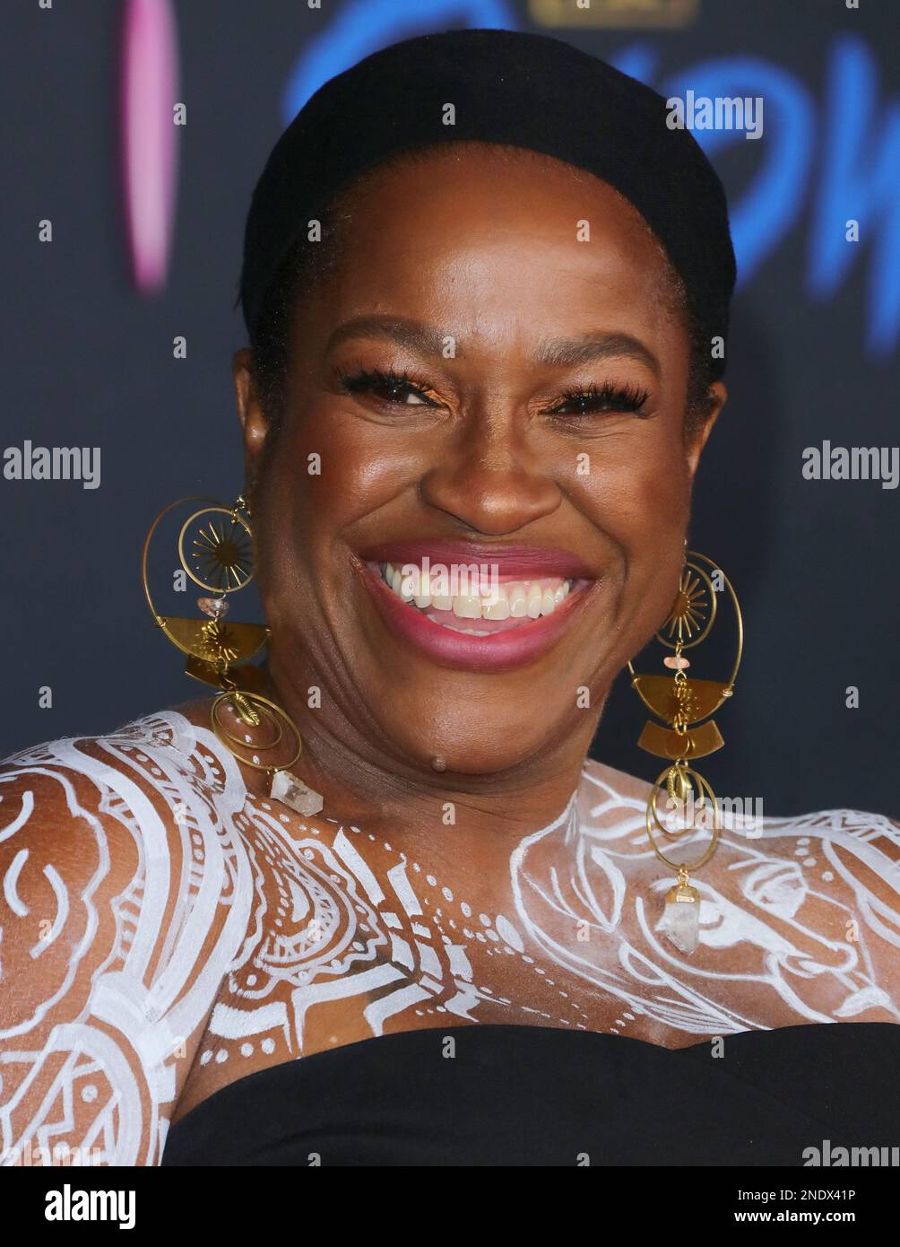 Carter Hudson arrives at The red carpet for the premiere of the sixth ...