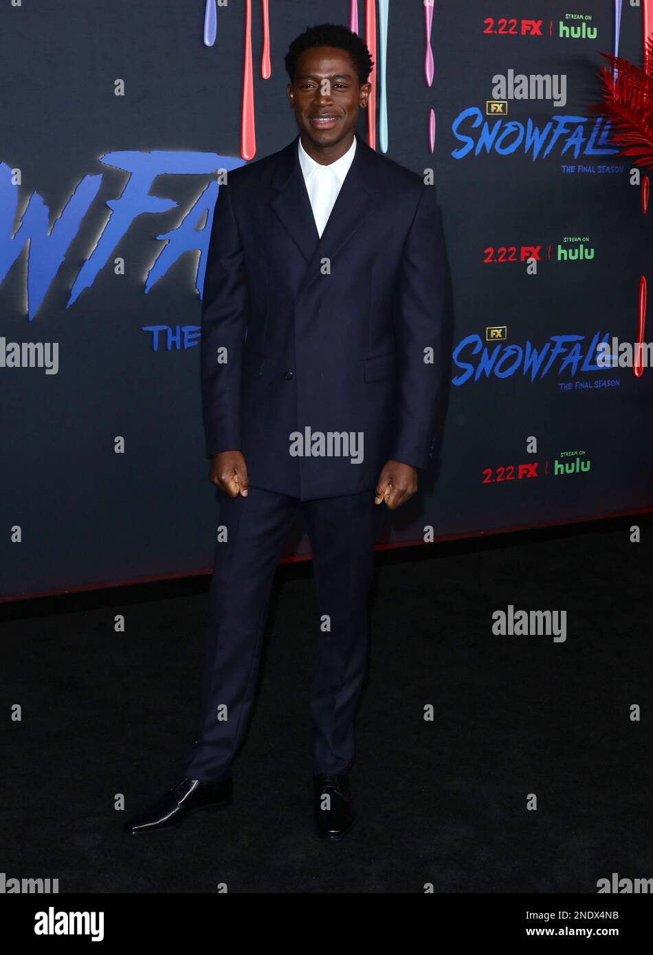 Damson Idris Arrives At The Red Carpet For The Premiere Of The Sixth