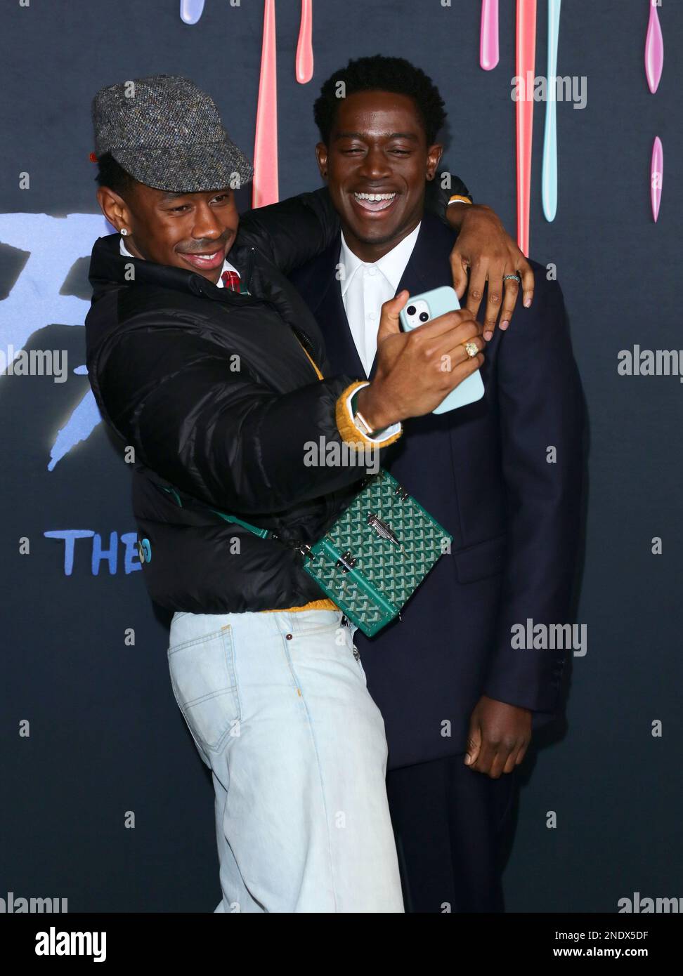 Tyler The Creator, Damson Idris arrives at The red carpet for the ...