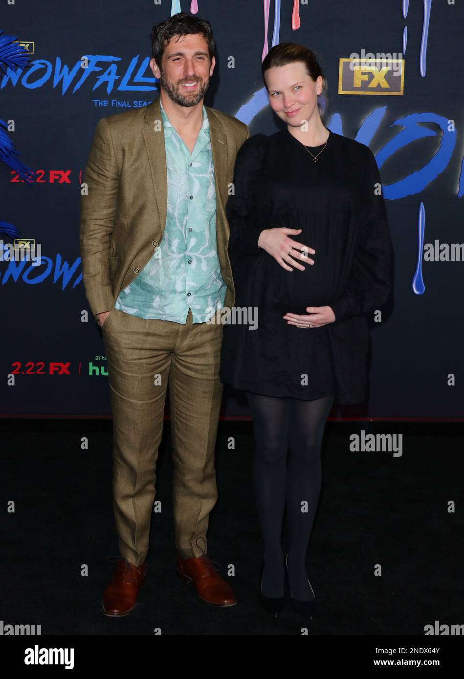 Carter Hudson arrives at The red carpet for the premiere of the sixth ...