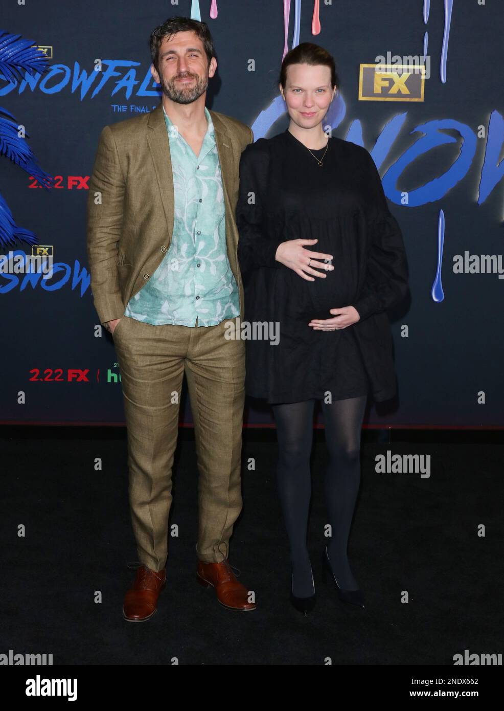 Carter Hudson arrives at The red carpet for the premiere of the sixth ...