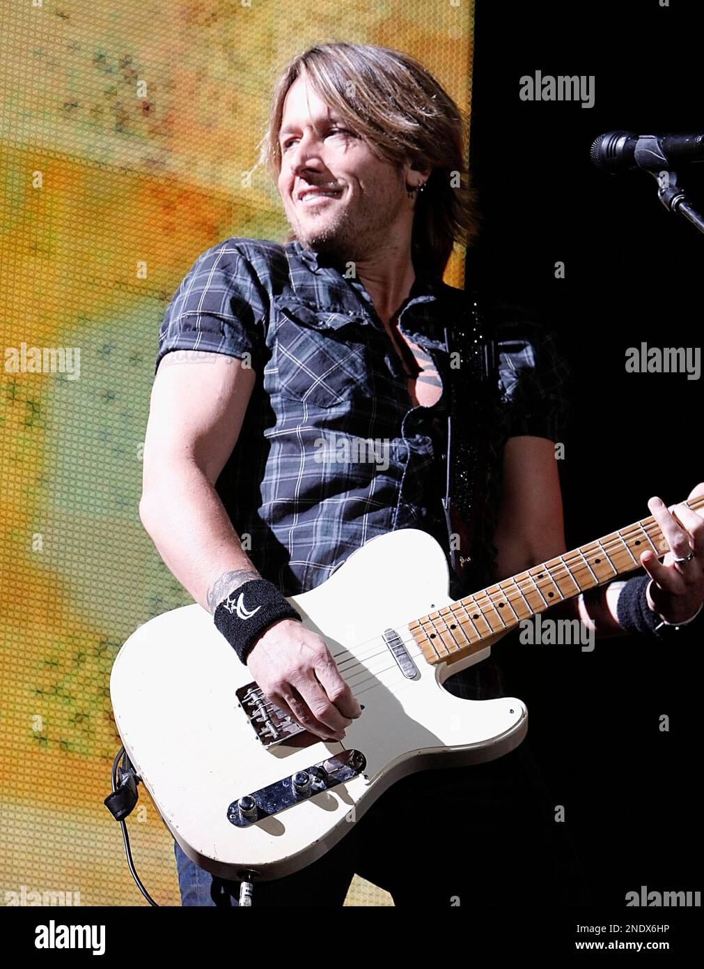 Singer and musician Keith Urban performs at Stagecoach country music ...