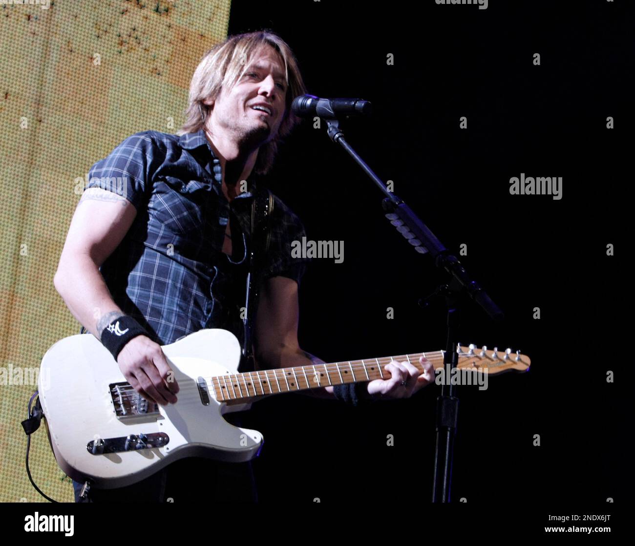 Singer and musician Keith Urban performs at Stagecoach country music ...