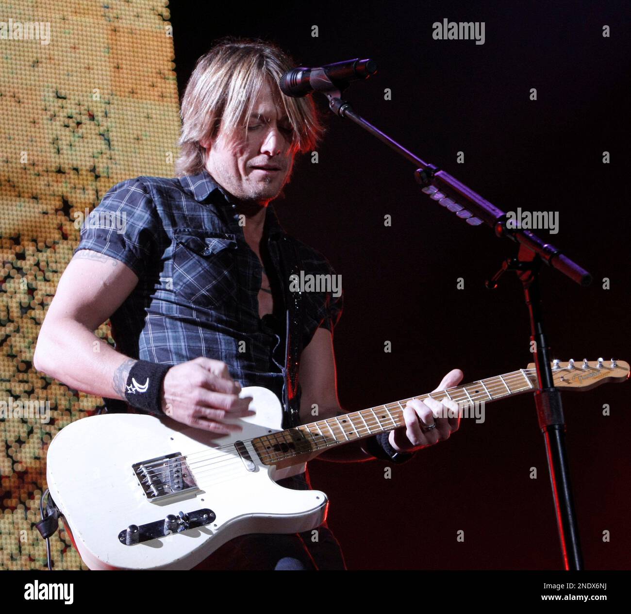 Singer and musician Keith Urban performs at Stagecoach country music ...