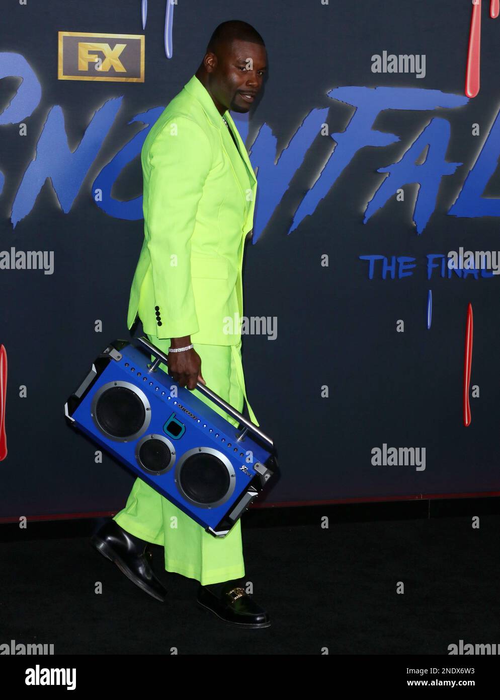 Amin Joseph arrives at The red carpet for the premiere of the sixth and ...