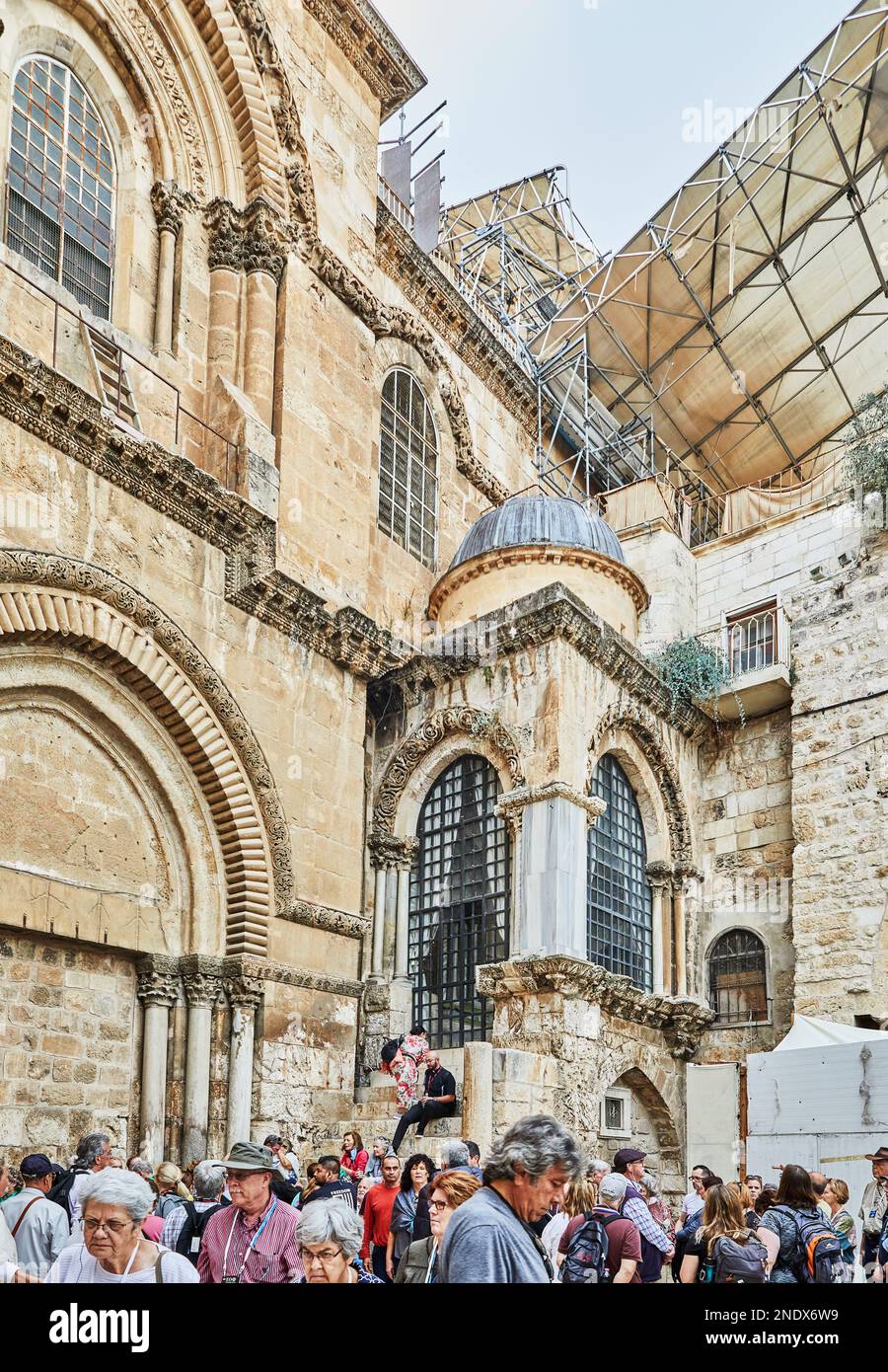Jerusalem, Israel - November 15, 2022: Church of the Holy Sepulcher in ...