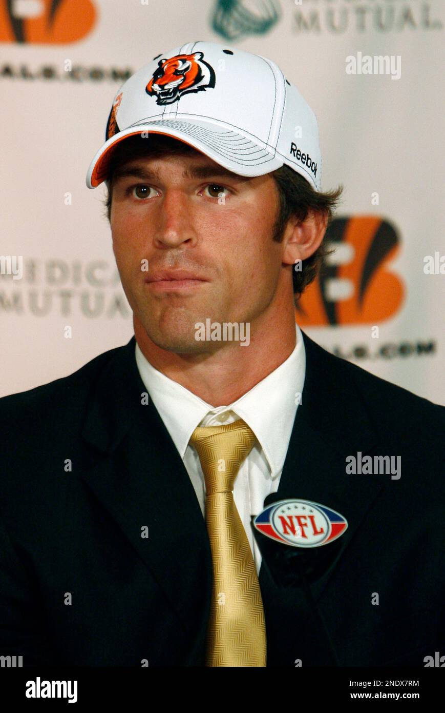 Cincinnati Bengals third-round pick Jordan Shipley, a receiver from ...