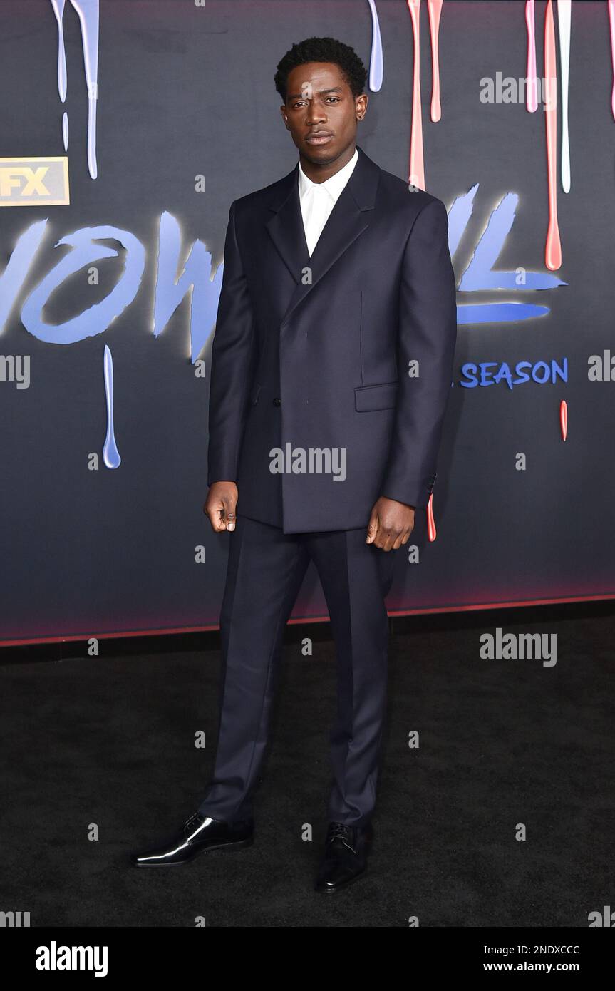 Damson Idris arrives at the premiere of the sixth and final season of ...