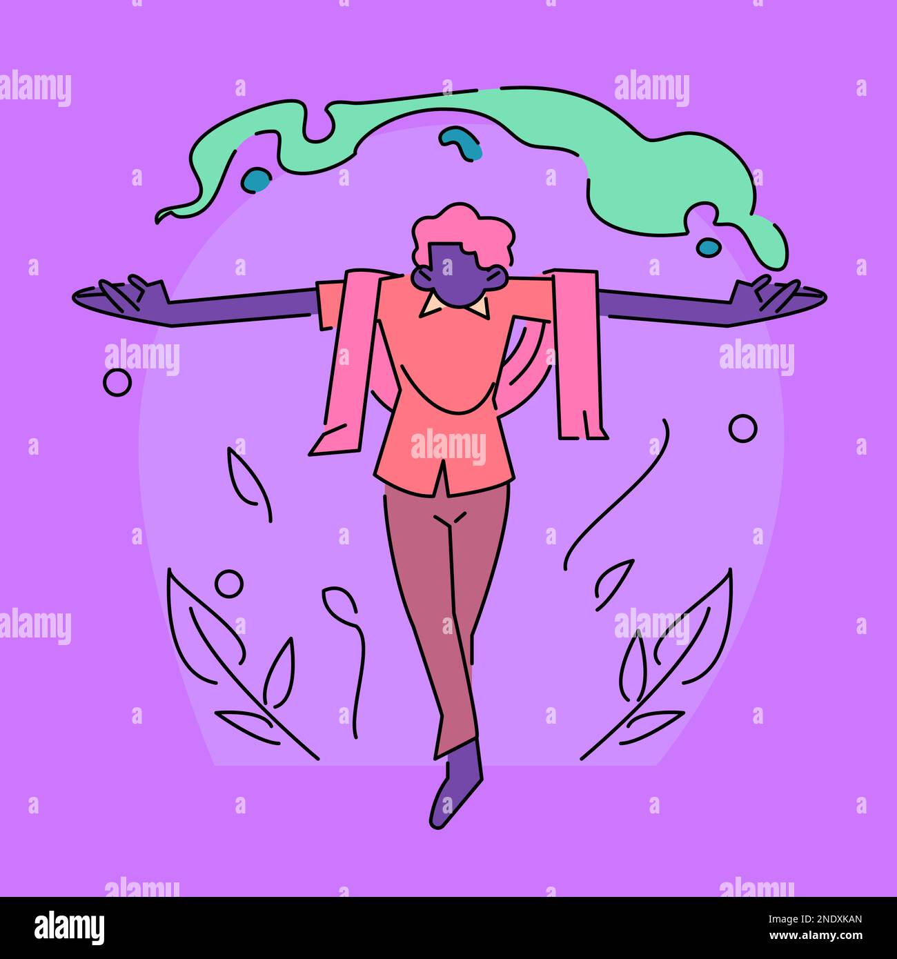 Usher Singer Clipart