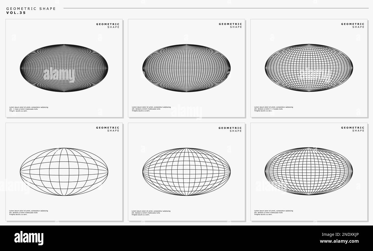 Modern oval line globe logo design template. Abstract earth line logo ...