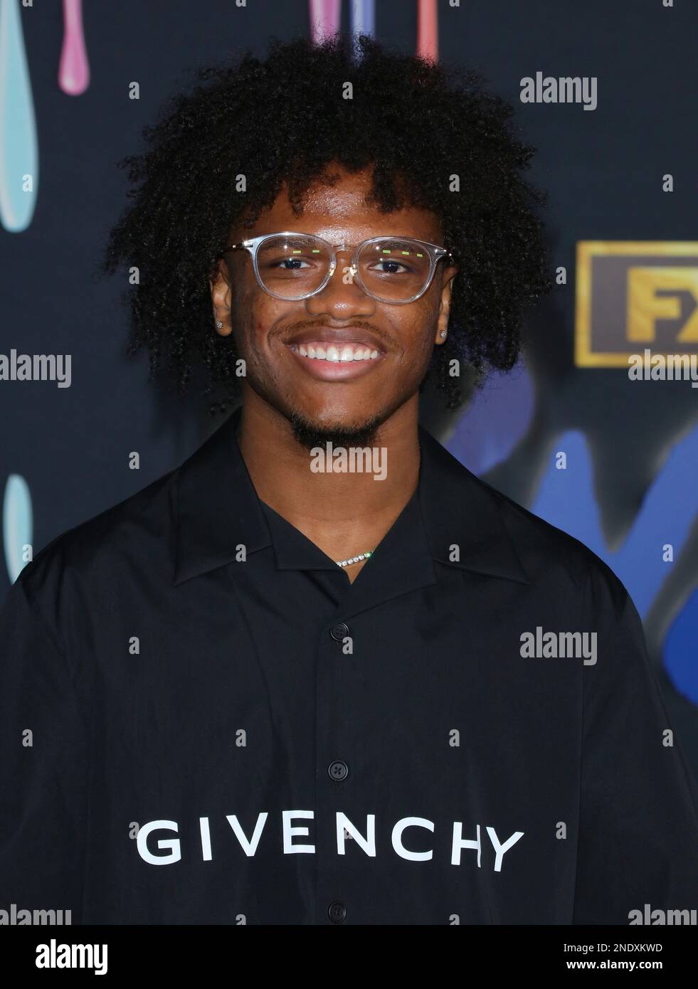 Los Angeles, USA. 15th Feb, 2023. Kamron Alexander arrives at The red ...