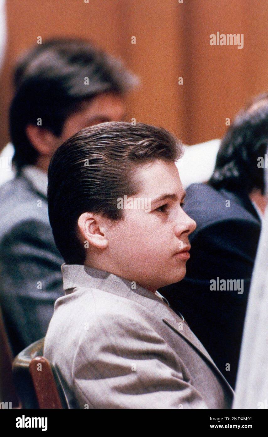 Defendant Jon Lester shows little reaction after the jury found him ...