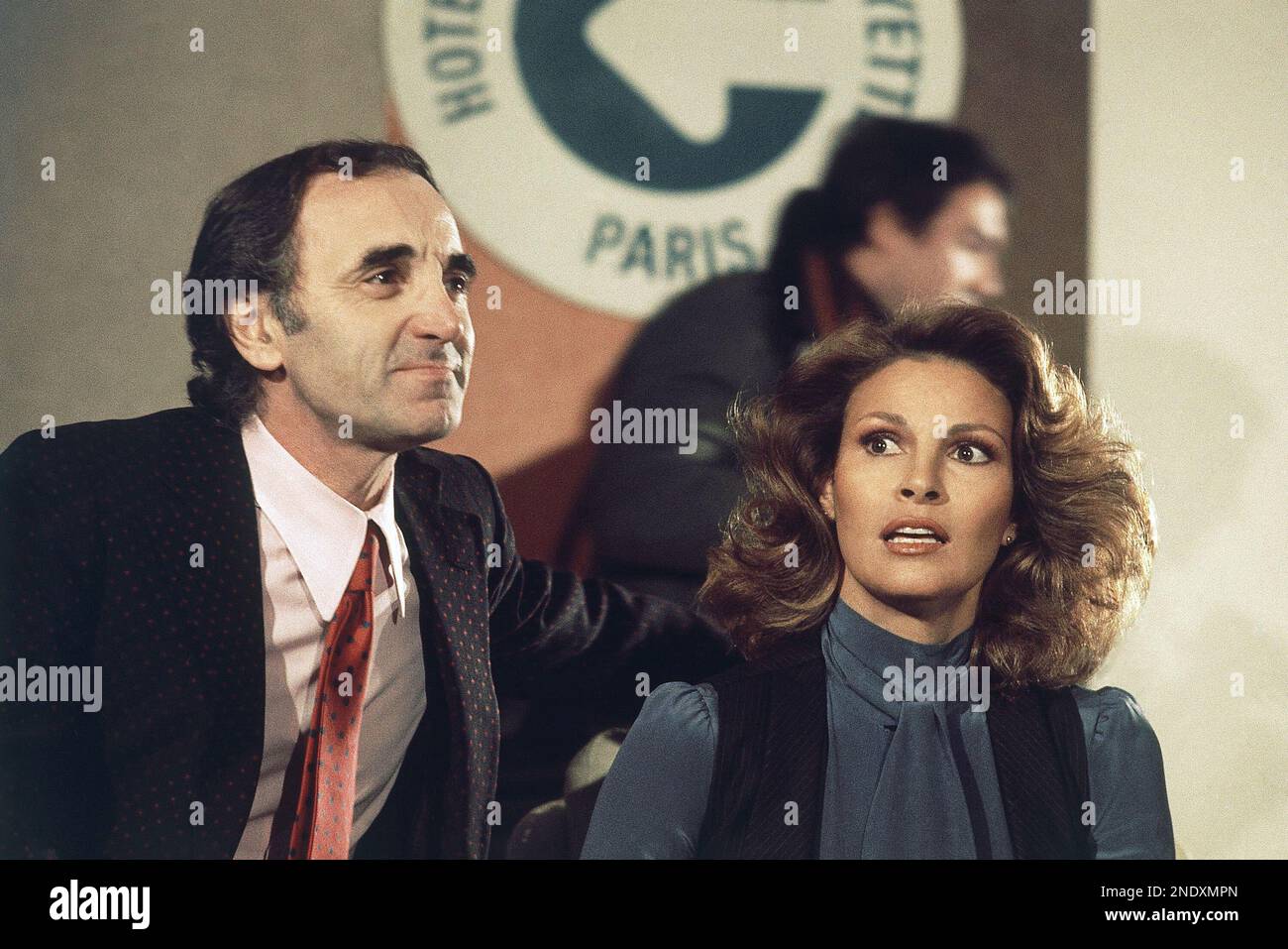 Actress Raquel Welch speaks at a press conference in Paris, with French ...