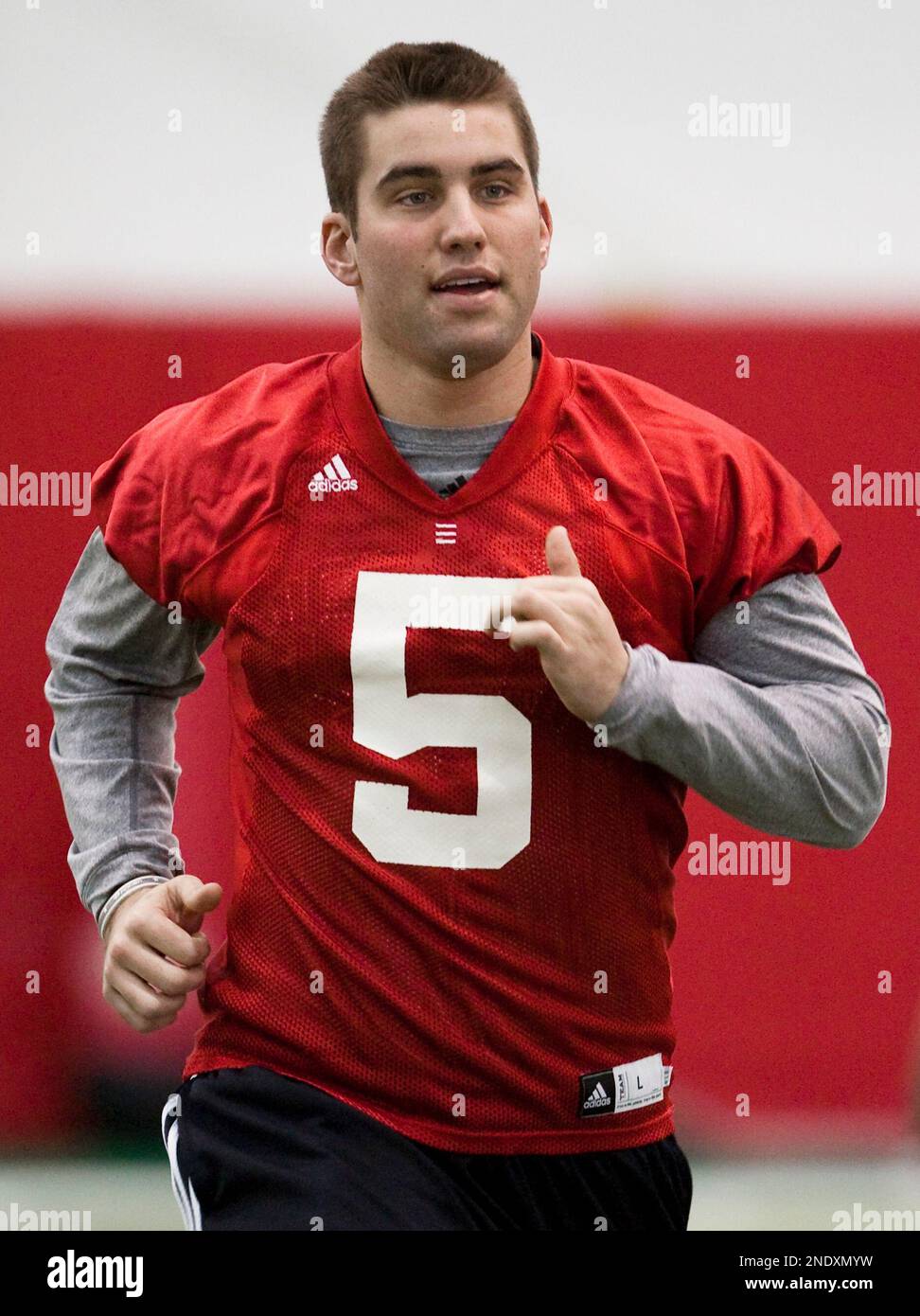 This March 26, 2010, photo shows Nebraska quarterback Zac Lee during ...